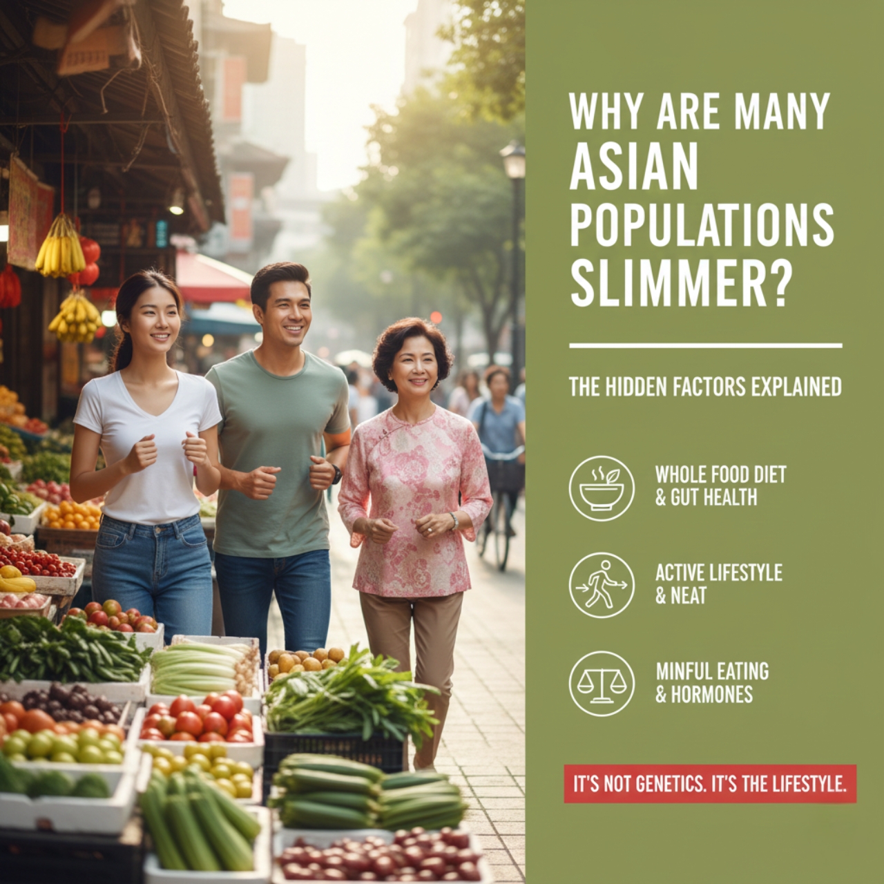 Why Are Many Asian Populations Slimmer? A Medical Look at the Factors ...