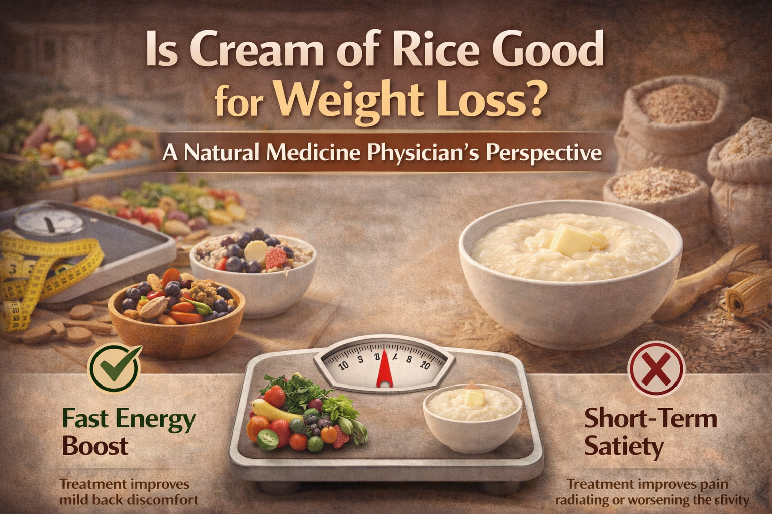 Is Cream of Rice Good for Weight Loss? A Natural Medicine Physician’s ...
