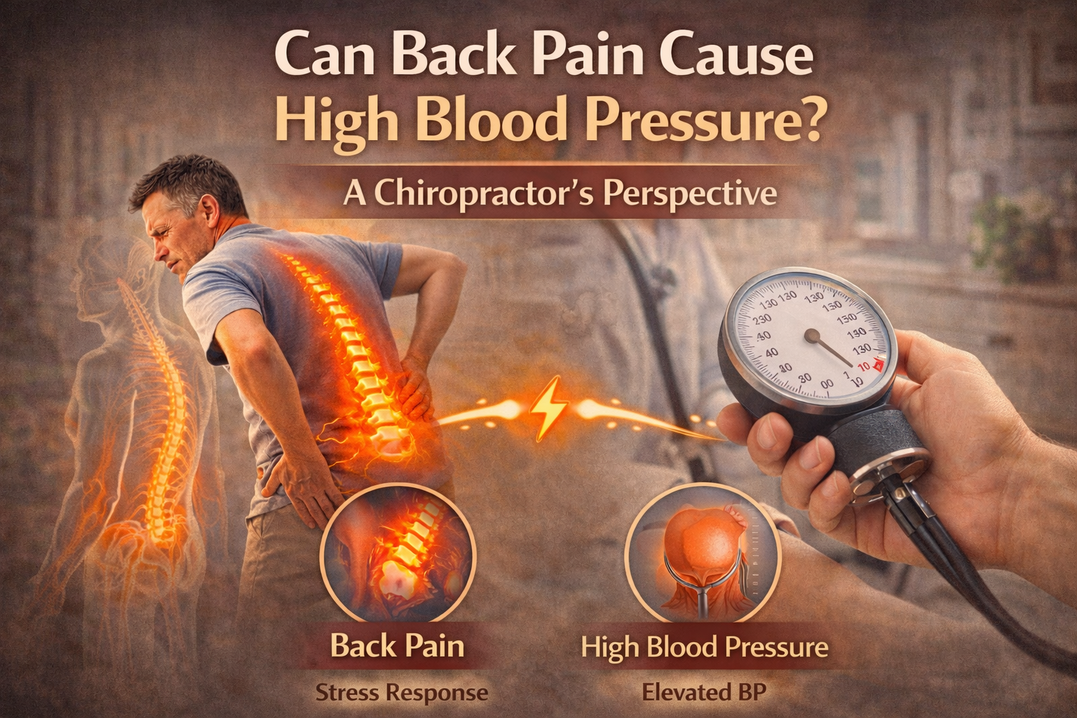 Can Back Pain Cause High Blood Pressure? A Chiropractor Looks at Stress ...