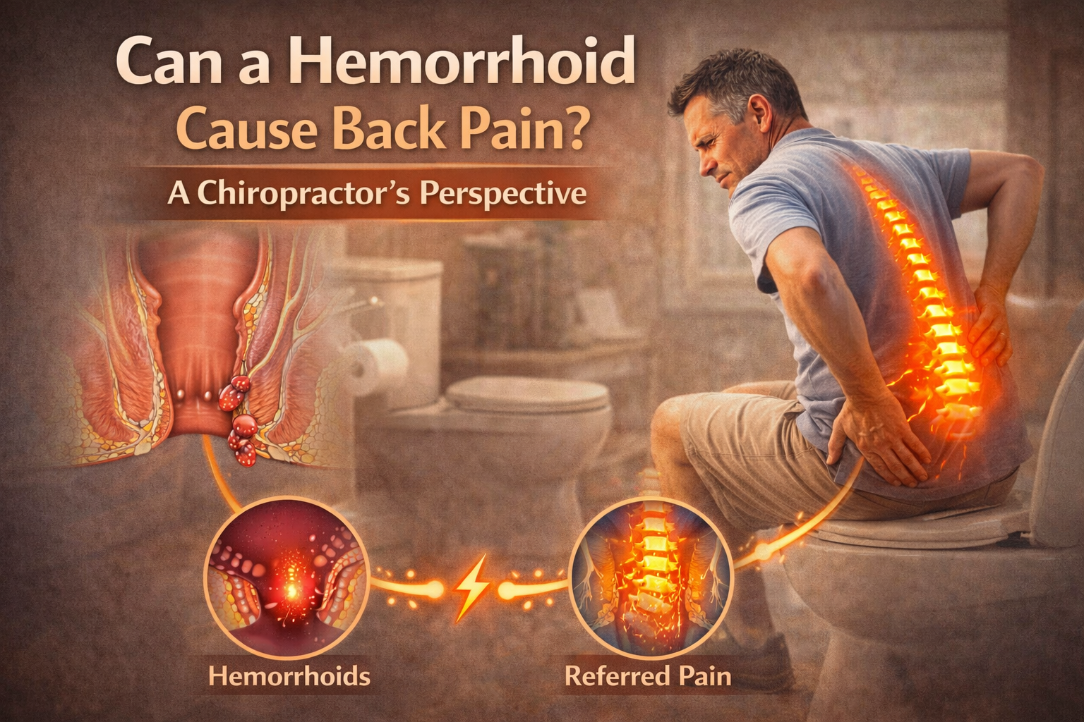 Can a Hemorrhoid Cause Back Pain? A Chiropractor Looks at Pain Referral ...